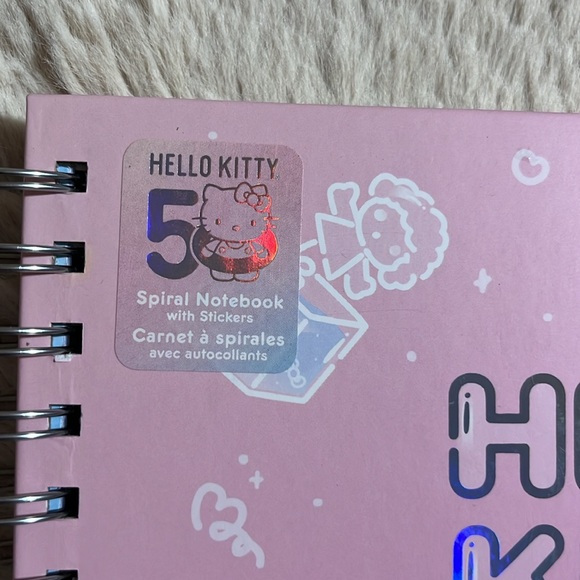 Hello Kitty | Office | Hello Kitty 5th Anniversary Spiral Notebook With ...